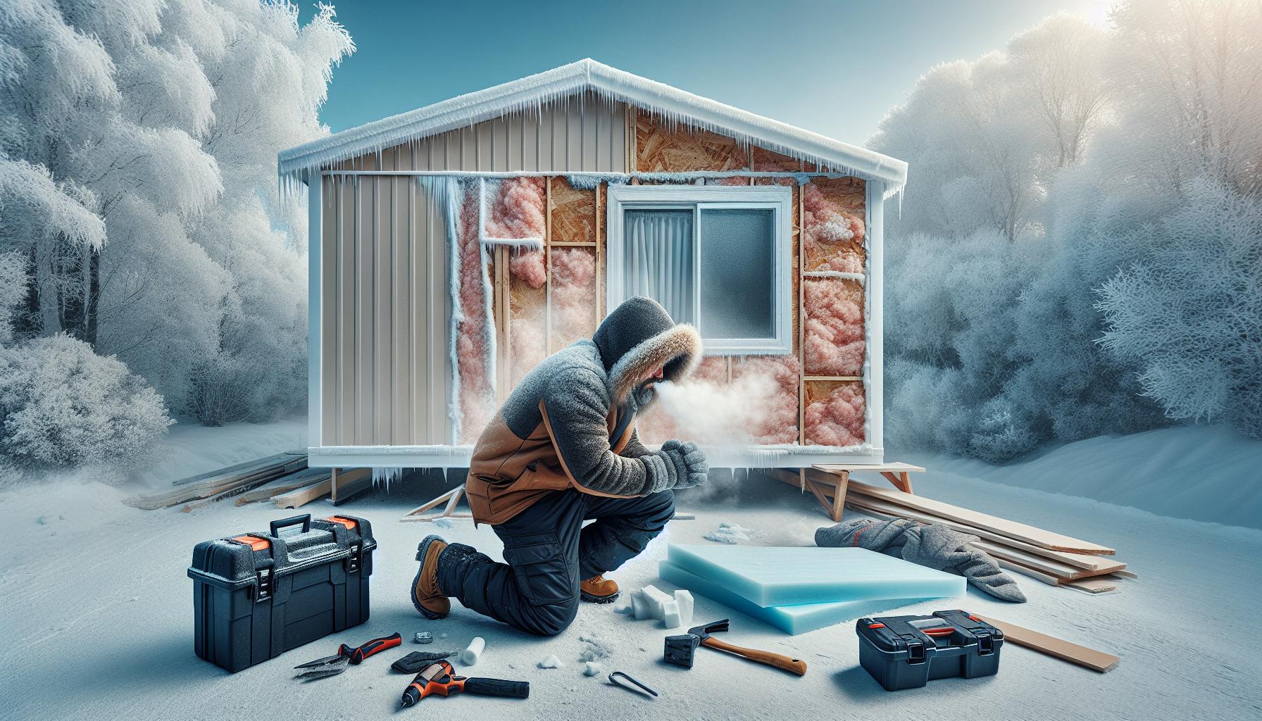How To Insulate Mobile Home Skirting: Winter Protection Guide ...
